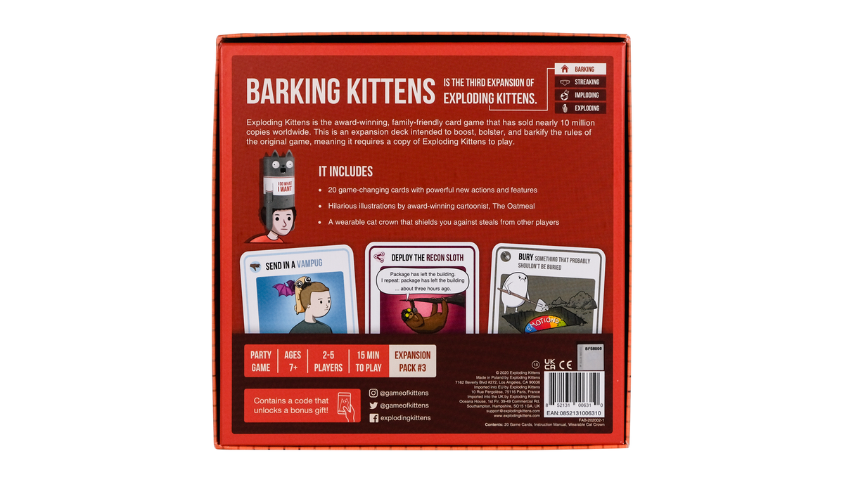 barking kitten interactive